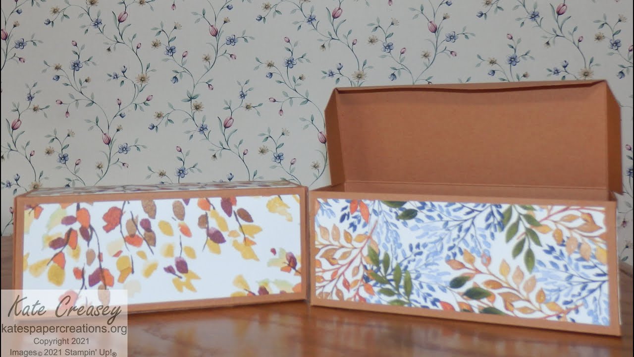 2x2x5 Box with Attached Lid - YouTube