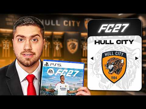 FC 27 HULL CİTY TEKNİK DİREKTÖRÜ OLUYORUM !