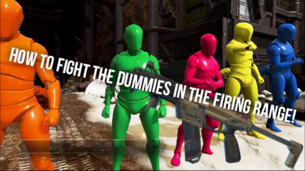 How to turn on the dummies in Apex Legends- Playing against the dummies ...