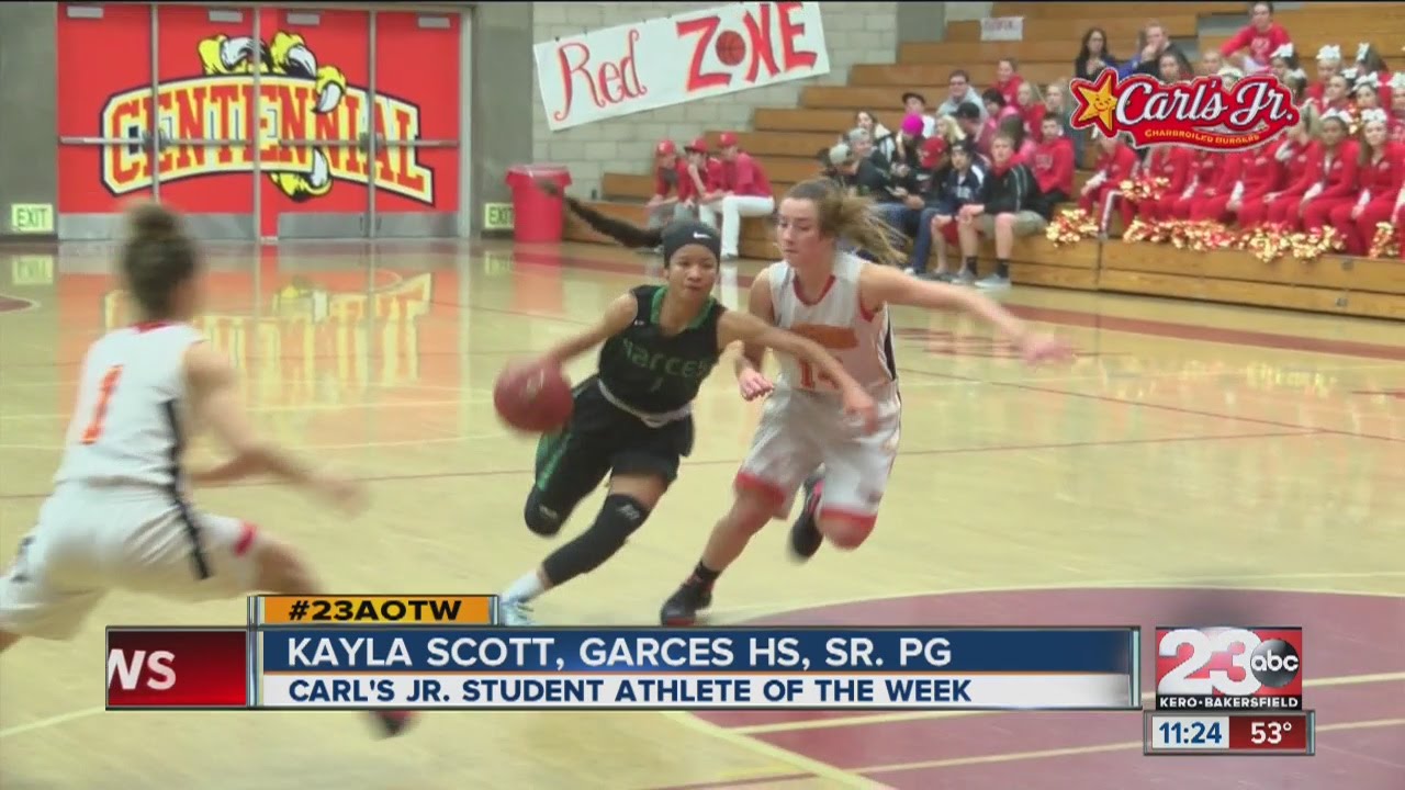 Female Athlete of the Week: Kayla Scott - YouTube