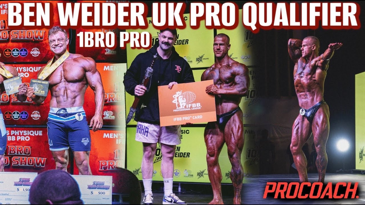 NPC Ben Weider UK Pro Qualifier + 1Bro Pro Show - YouTube
