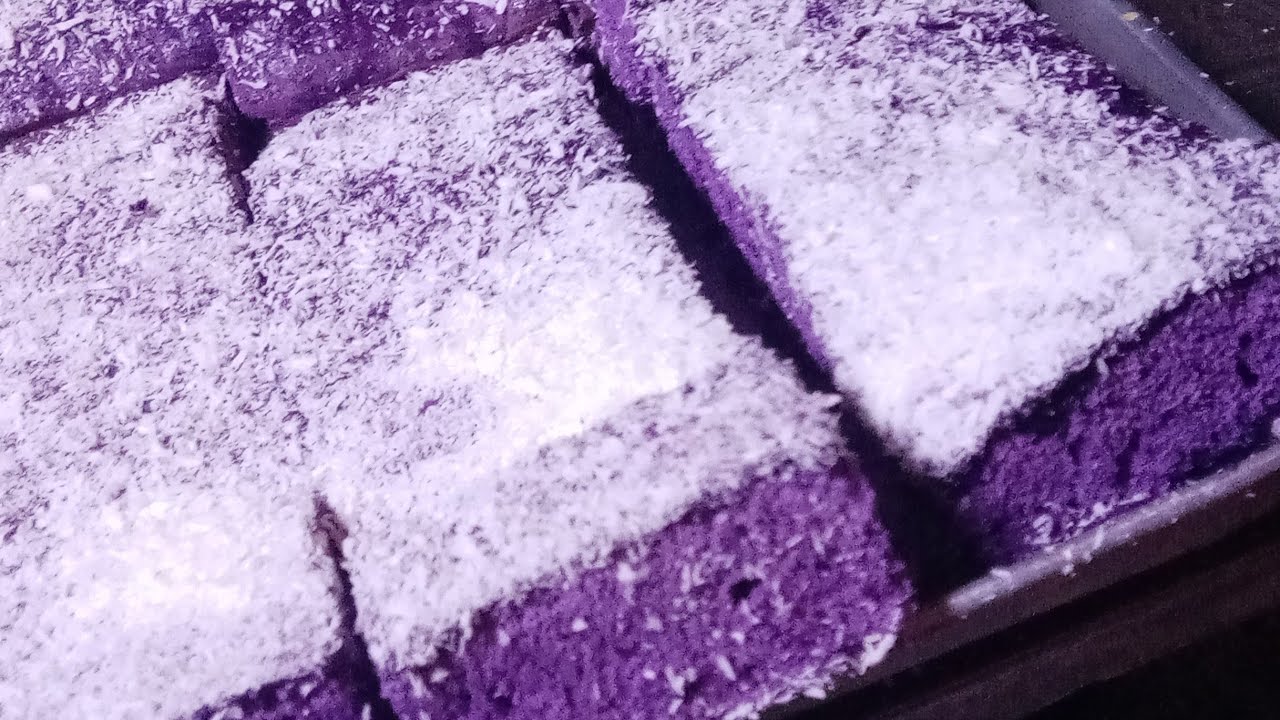 ube bar bread recipe local. - YouTube