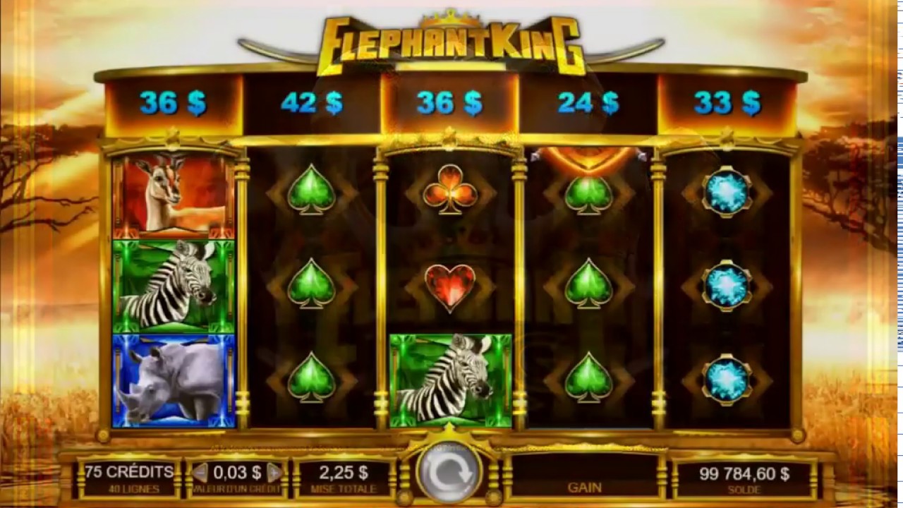 Elephant King | Slot machines | lotoquebec.com - YouTube