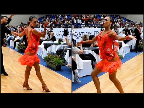 Mark Spektor & Tabea Louisa Thaler (GER) Paris Dance Open 2019 - Adult [Samba] - YouTube