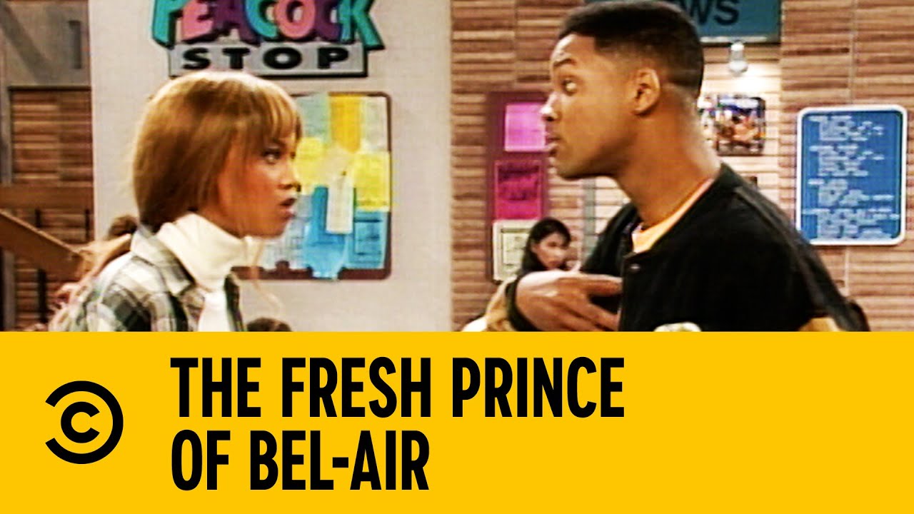 Will Smith & Tyra Banks Iconic Argument Scene | The Fresh Prince Of Bel ...