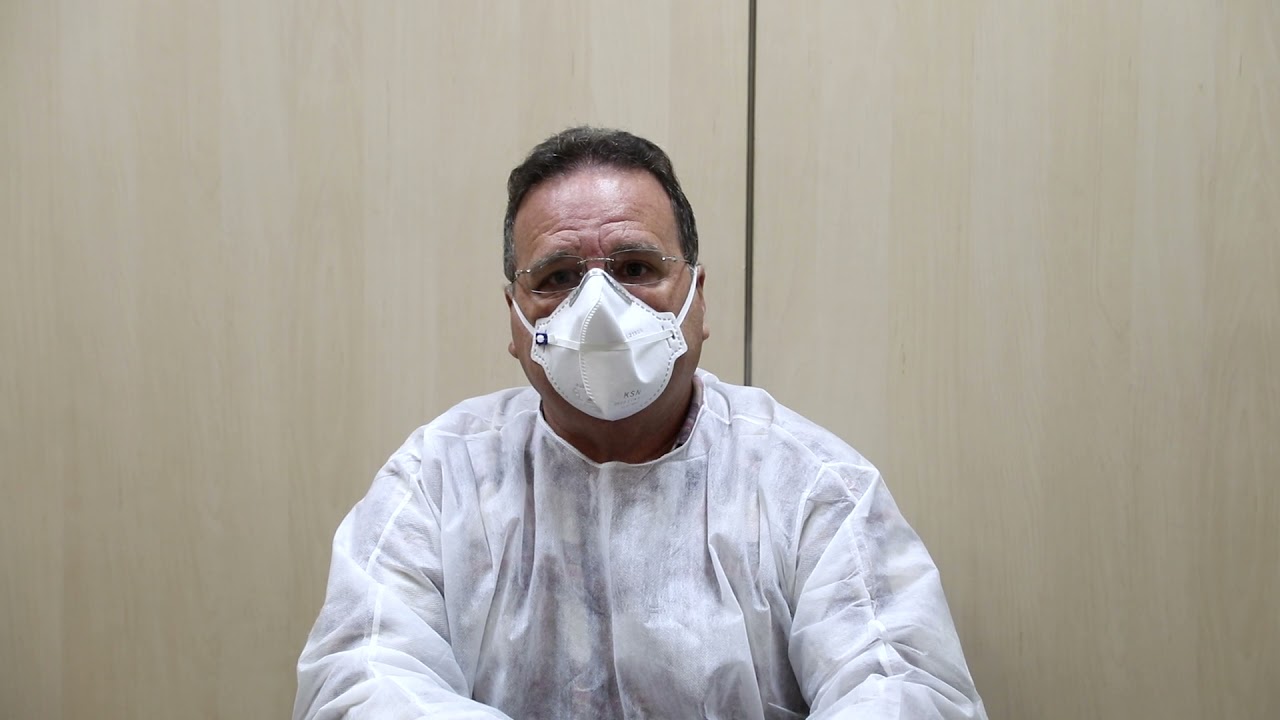 Médico Steven Pinheiro orienta sobre o uso de máscaras para prevenção ...