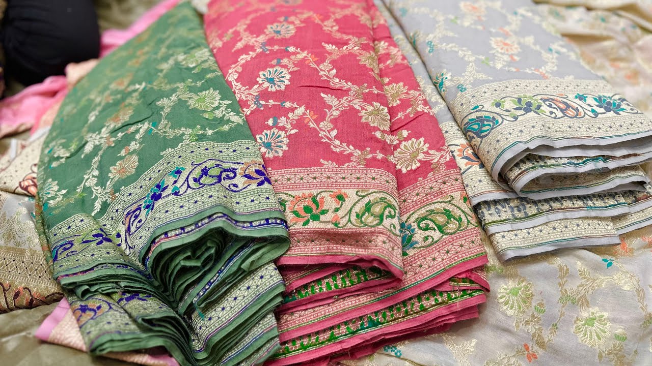 एक से बढ़कर एक डिजाइन, 599/- से 20 हज़ार तक Banarasi Silk Sarees From ...
