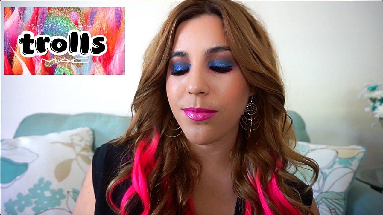 Good Luck Trolls Makeup Tutorial | MAC Cosmetics - YouTube