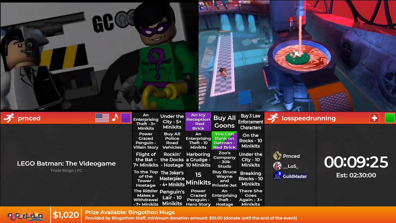 Bingothon Summer 2020: LEGO Batman: The Videogame - Triple Bingo by ...