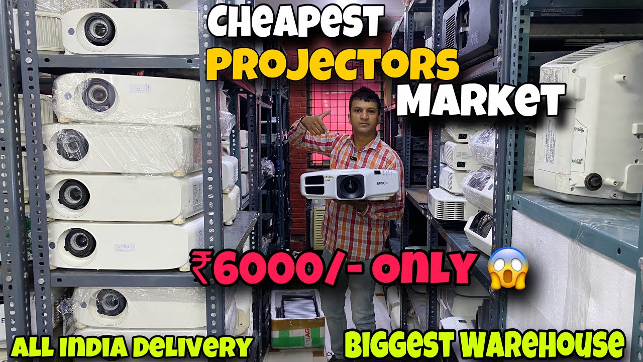 सबसे सस्ते Projectors Biggest Warehouse 🔥 ₹6000/- starting only All ...