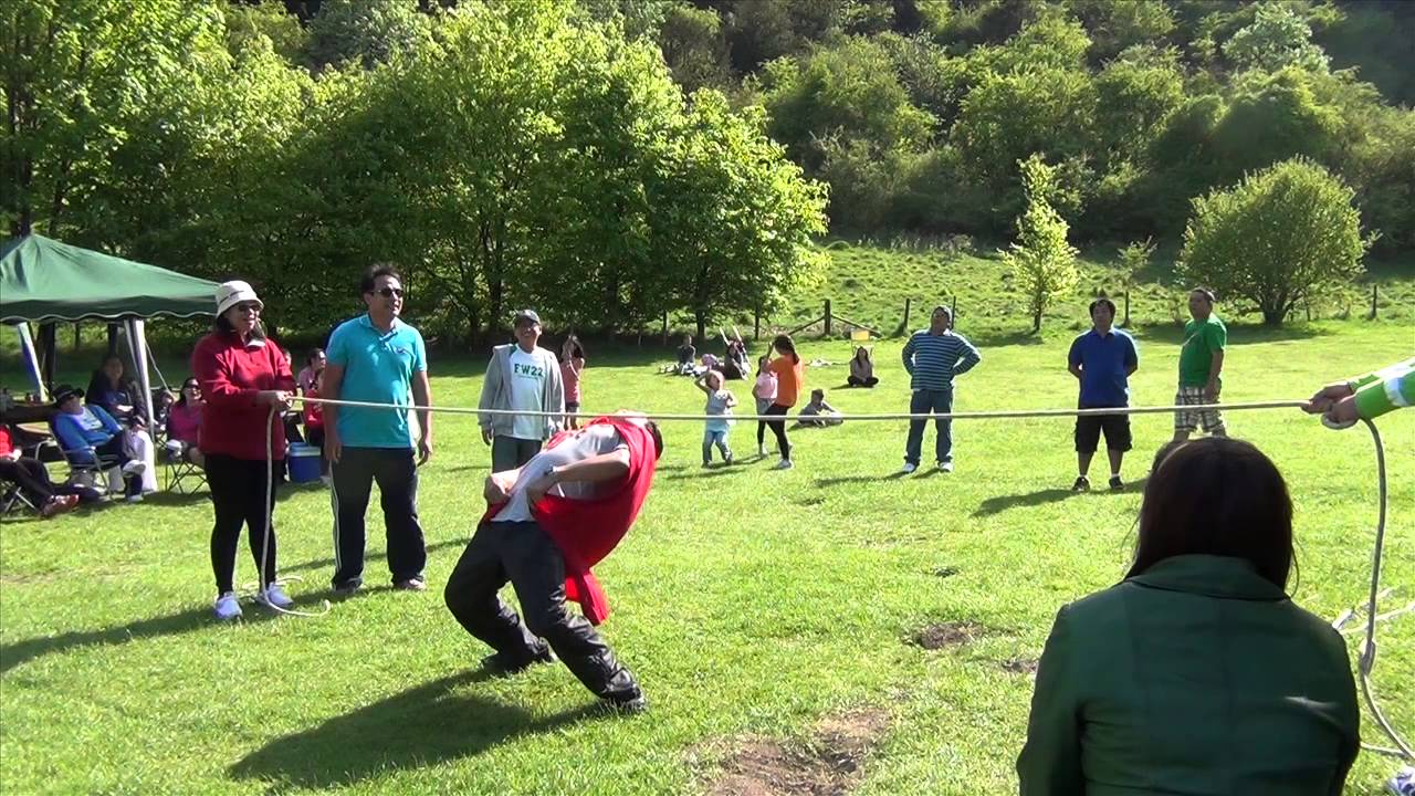 Men's Limbo Rock Game - YouTube