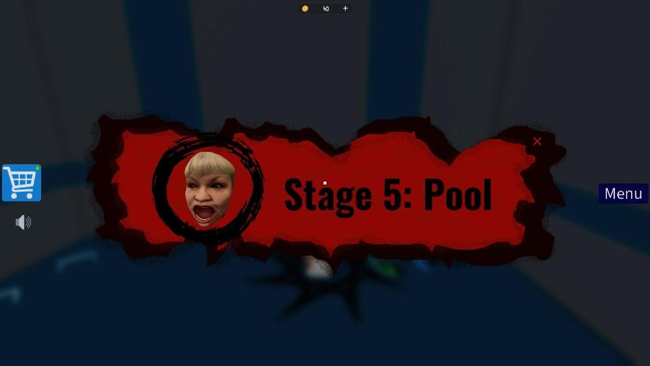 Escape Angry Head Pool stage 5 Roblox - YouTube