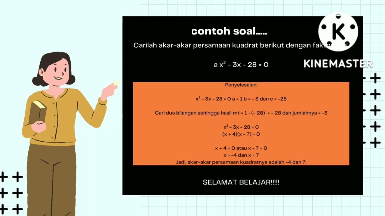 Vidio animasi pembelajaran ( Persamaan dan Fungsi Kuadrat ) - YouTube