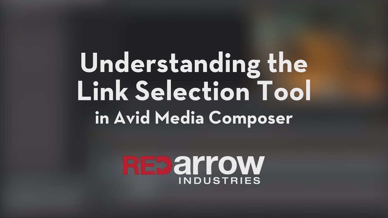 Understanding the Link Selection Tool in Avid Media Composer - YouTube
