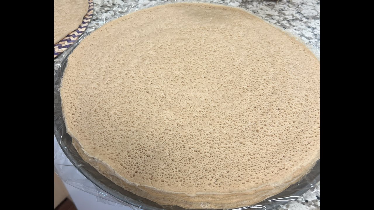 How to prepare Enjera making starter - YouTube
