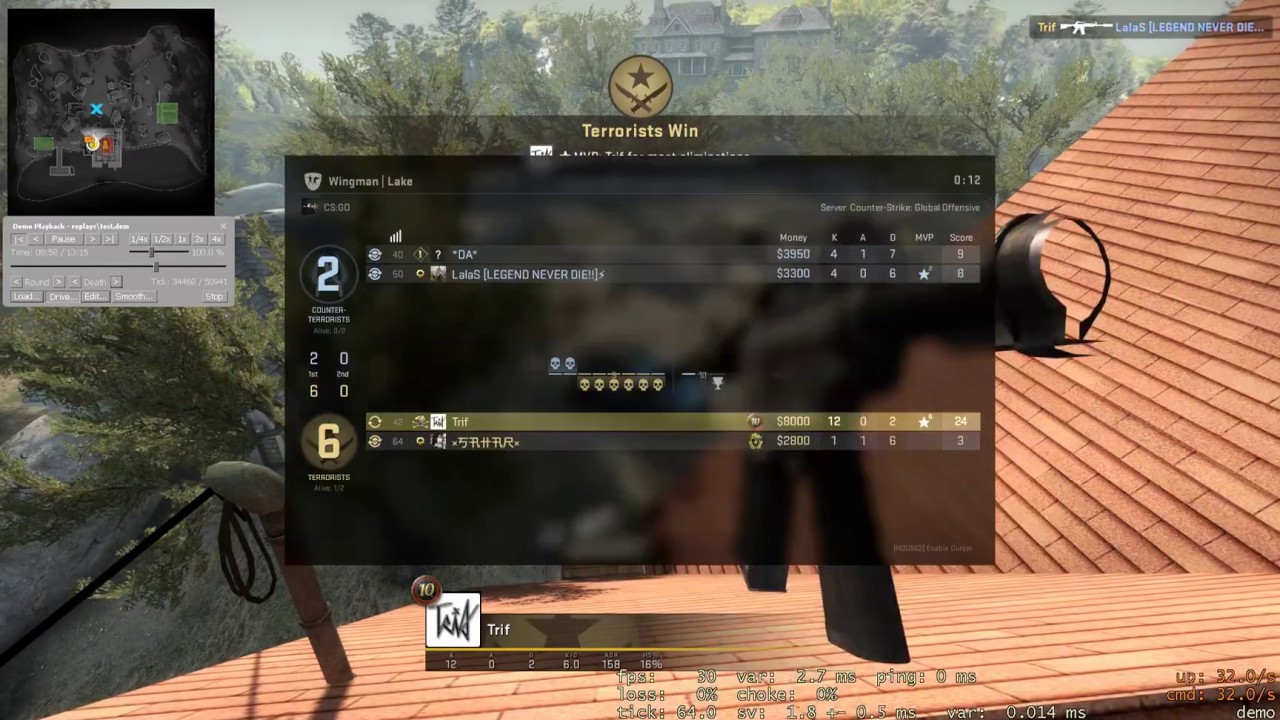 CSGO Lake Wingman Oh it takes montage - YouTube