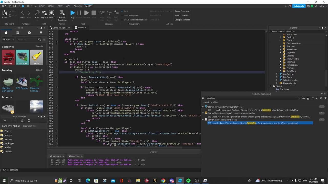 Night programming/building... LARP - YouTube