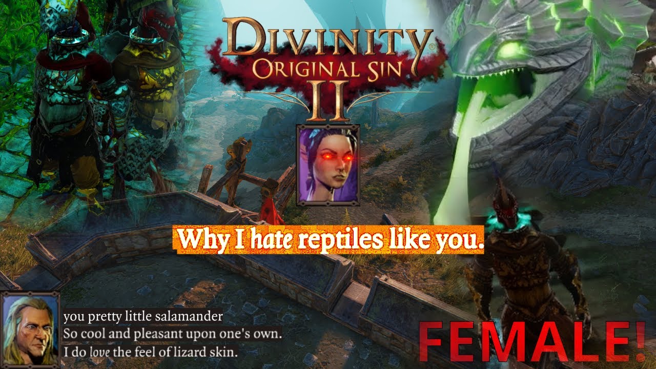 Divinity Original Sin 2 | The Tale Of Two Weird Lizards... (Swenglish ...