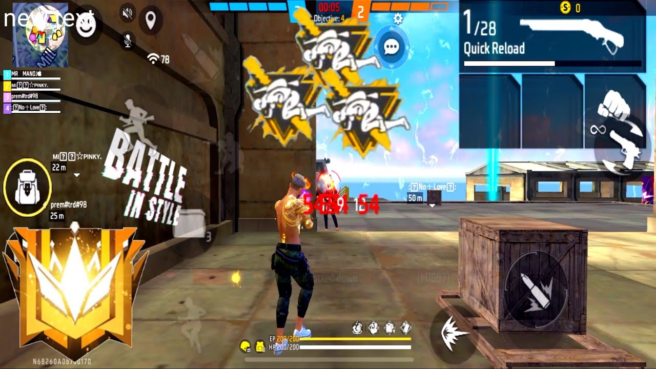 Next Level Free Fire Max | CS rank Free Fire Clash Squad Free Fire ...