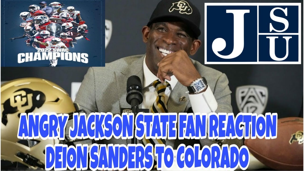 ANGRY JACKSON STATE FAN REACTION DEION SANDERS TO COLORADO - YouTube