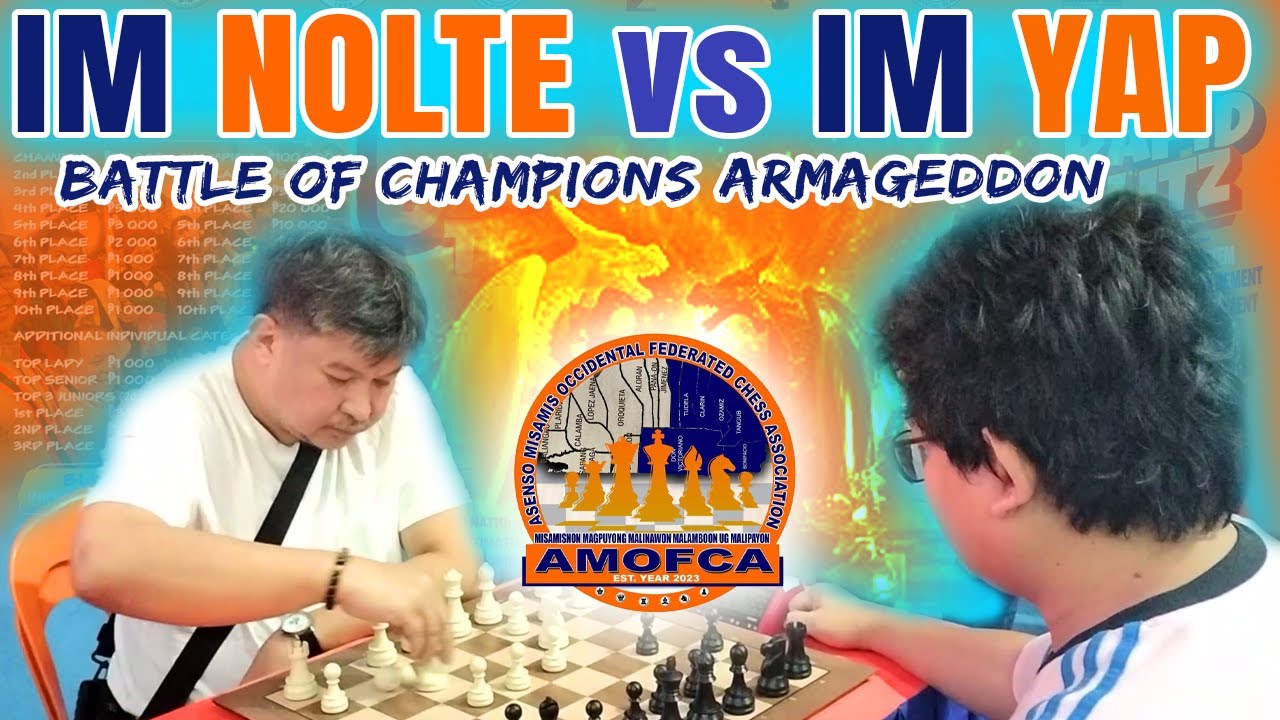 Tactical Combination by IM Nolte against IM Yap - Battle of Phil ...