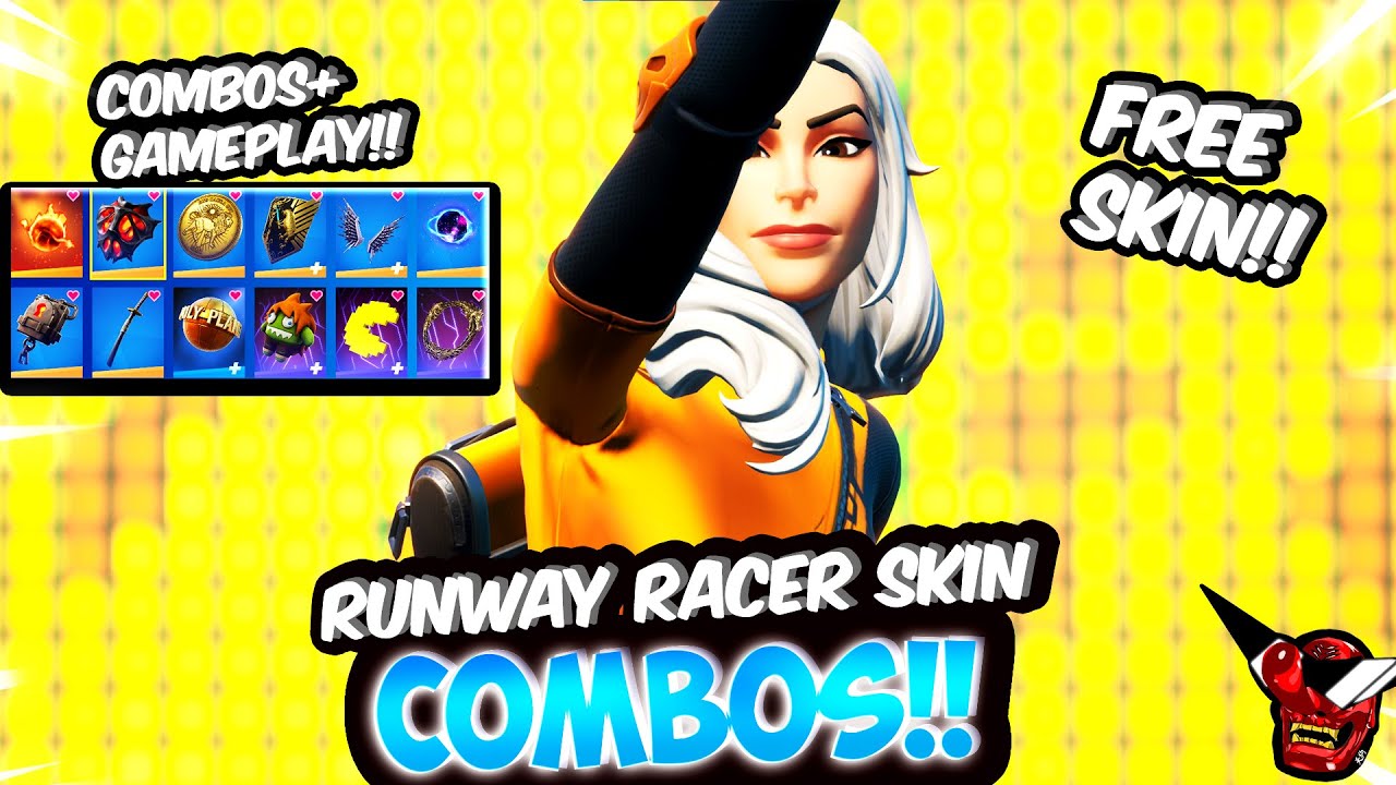 Get this FREE RUNWAY RACER Skin NOW!! | Best Combos | Gameplay | Before ...
