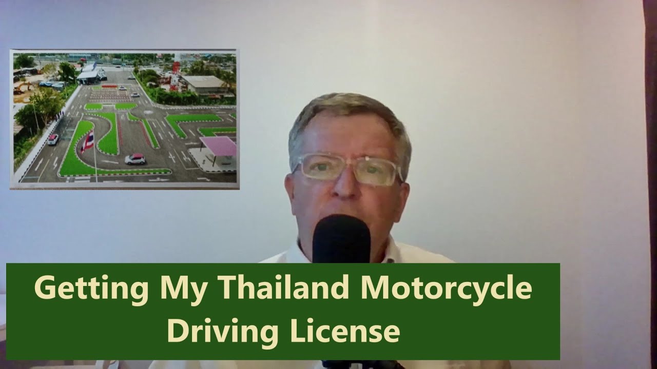 Getting My Thailand Motorcycle Driver's License - YouTube