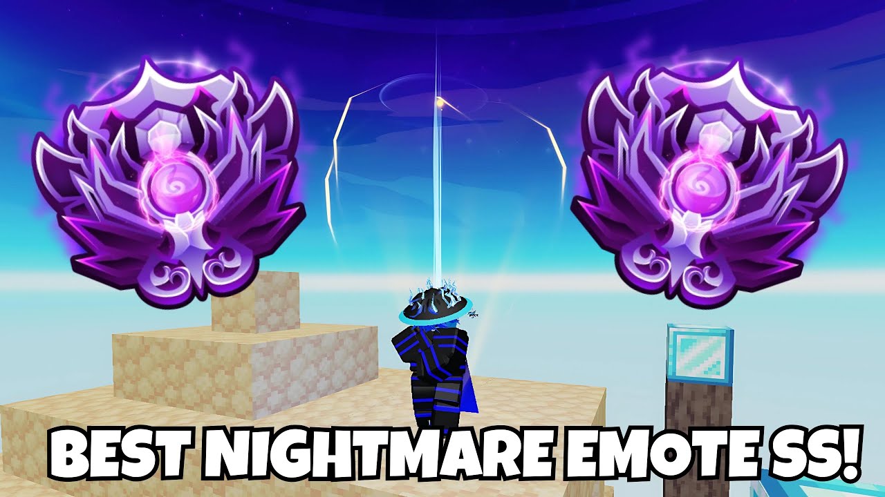 HOW YOU CAN GET *FREE* NIGHTMARE EMOTE 2024… (Roblox Bedwars) - YouTube