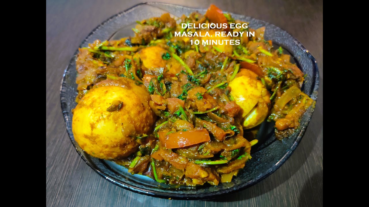 Egg masala | Mutta Roast Kerala Style | Step-by-Step Egg Masala Recipe ...