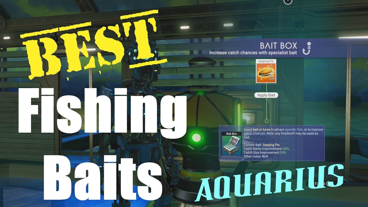 NMS - Best Baits & Food for Fishing in Aquarius (OUTDATED) - YouTube