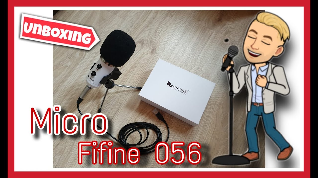 📦 UNBOXING🎙Micro FIFINE K056/058 [[Español]] 😱CALIDAD/PRECIO👌💰 - YouTube