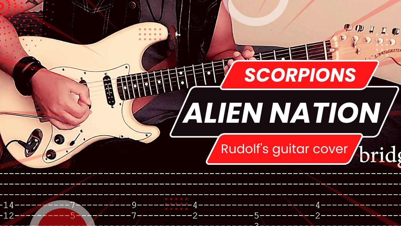 SCORPIONS - Alien nation (Rudolf's guitar TABS) - YouTube