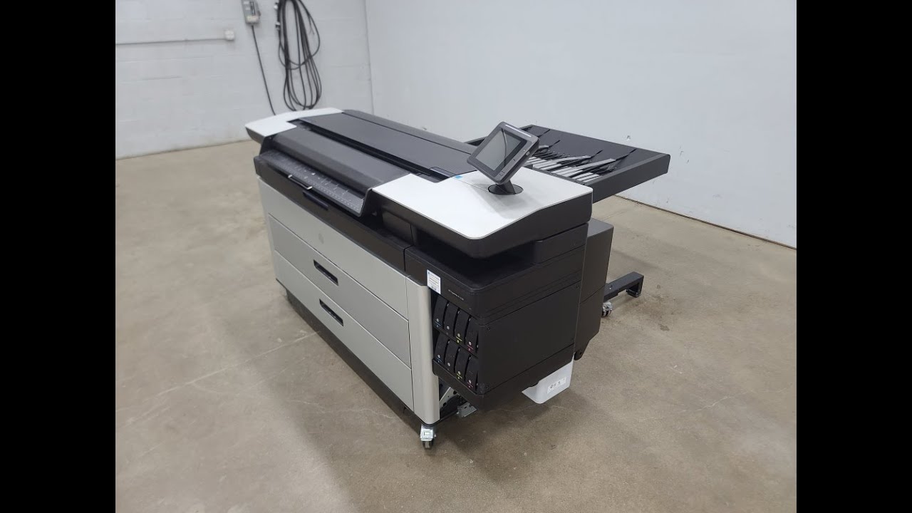 2019 HP PageWide XL 5100 40in Multifunction Wide Format Printer ...