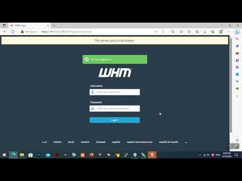 How to remove trial license whm cpanel - YouTube