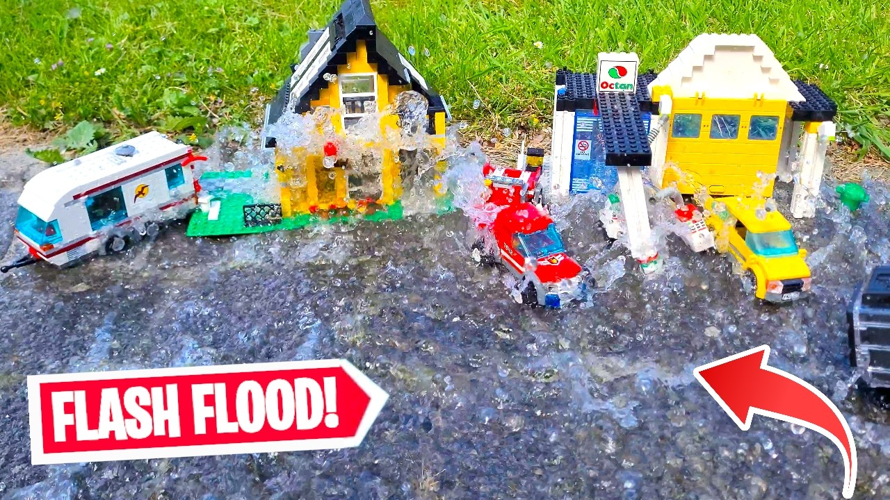 Lego Flash Flood😱 #2 - LEGO CITY! - YouTube