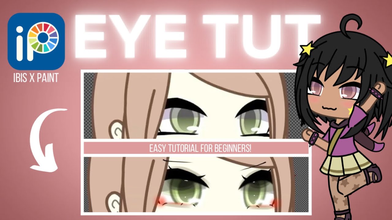 EASY EYE SHADING TUTORIAL FOR BEGINNERS || GACHA || STEP BY STEP! - YouTube