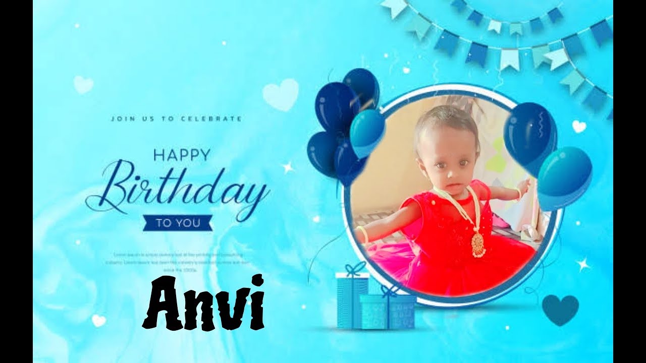 Anvi 1st birthday part 2 - YouTube