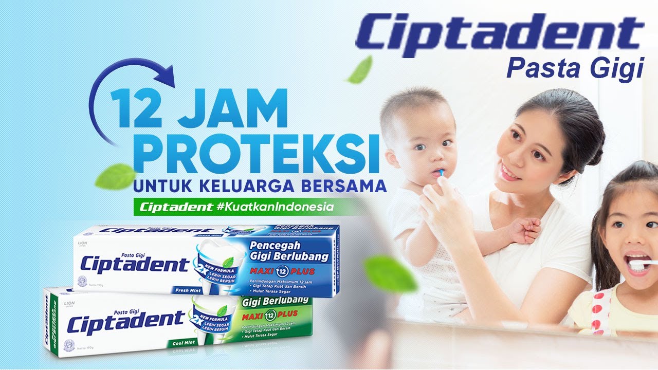 Baru! Ciptadent Maxi 12 Plus dengan Enamelock - YouTube