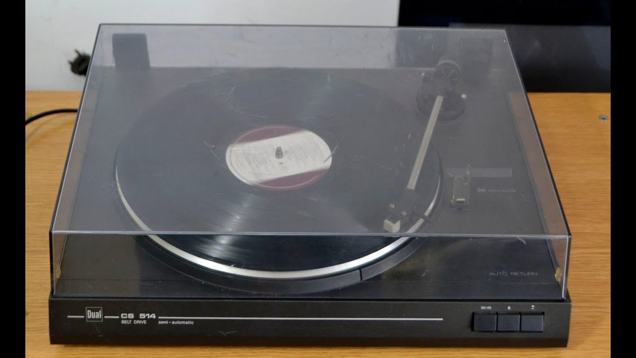 Gramofon DUAL CS 514 Auto Return - YouTube
