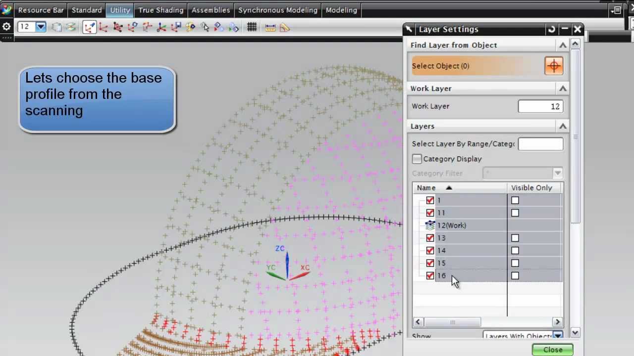 NX Modeling - Fit Spline - YouTube