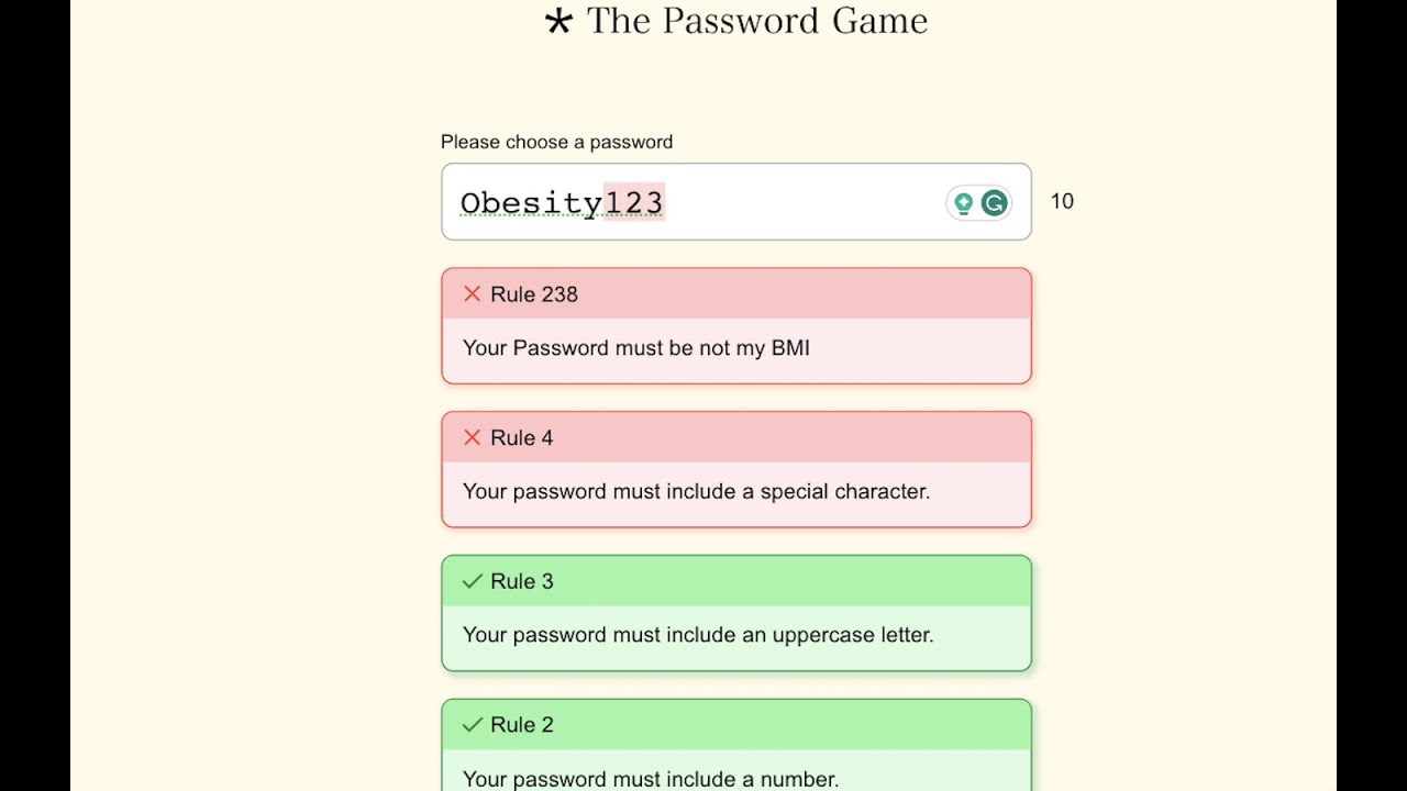 Attempting the Password game AGAIN (Fire!!!!!!!) - YouTube