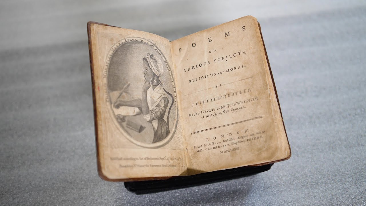 Phillis Wheatley's Poems on Various Subjects | Timeline of the American ...