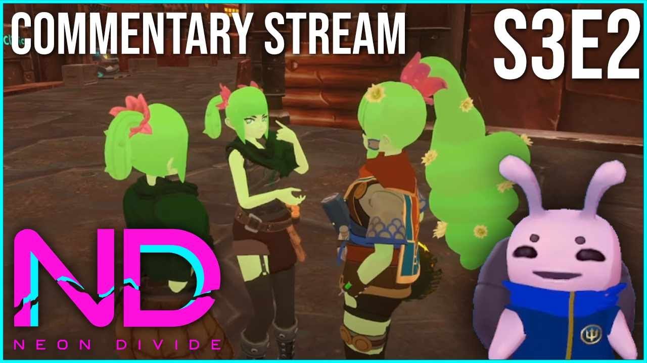 [ND-RP] Neon Divide - A VRchat Roleplay: Episode 2 Commentary Stream w ...