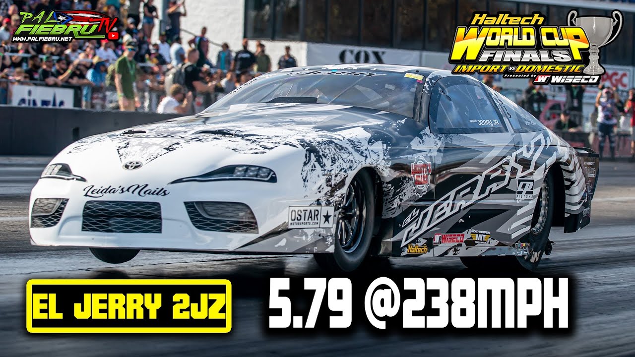 WCF 2022 El Jerry 2jz Turbo 5.79 @238mph & Runner Up Outlaw vs Extreme ...