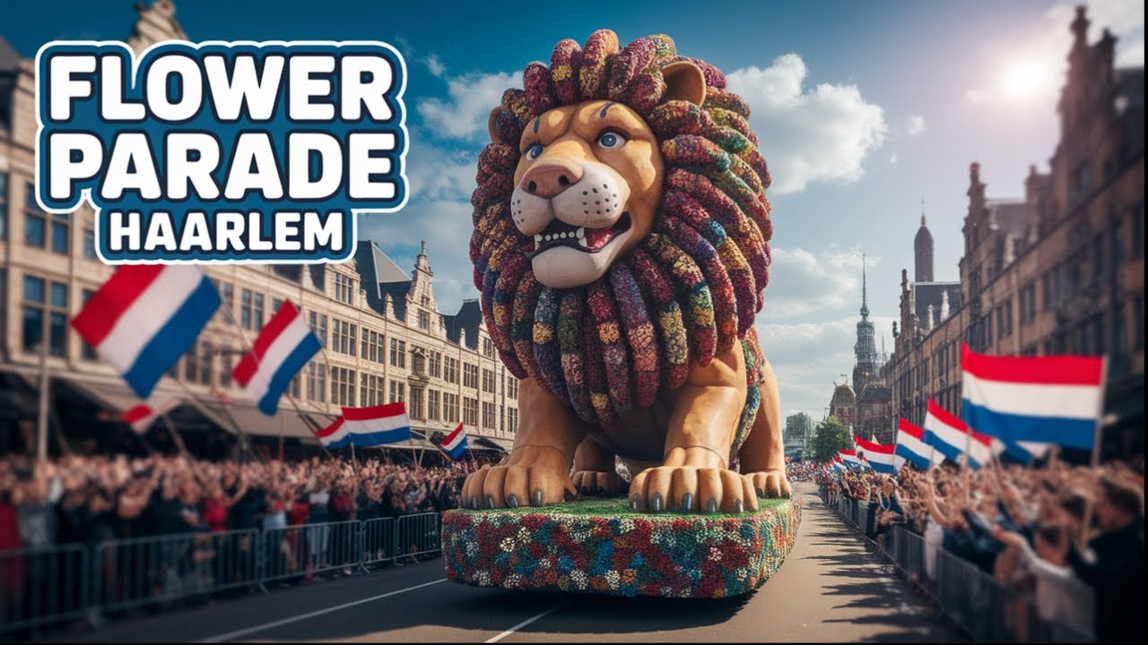 4K DUTCH FLOWER PARADE (Bloemencorso) | April 2025 | Haarlem 🇳🇱 - YouTube
