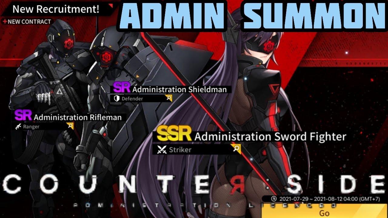 Counter:Side English - Administration Summon + Giveaway Winner! - YouTube