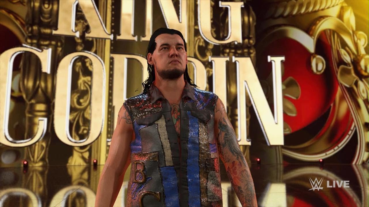 Lone Wolf Baron Corbin Entrance in 2K23 - YouTube