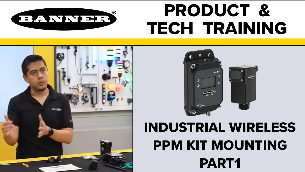 Industrial Wireless: Banner PPM Kit Unboxing and Setup Part 1 - YouTube