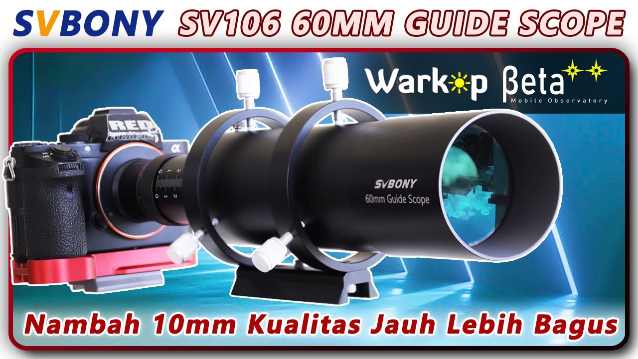 SVBONY SV106 60MM GUIDER SCOPE - Autoguiding Camera System | Supported ...