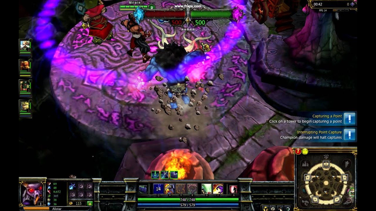 League of Legends New Alistair skin - YouTube
